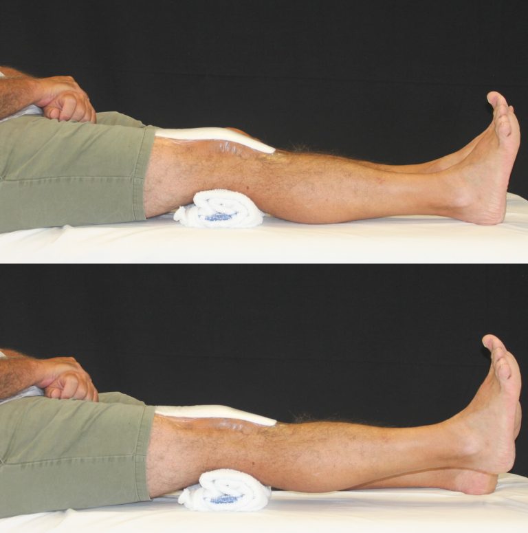 Inner range quadriceps - OPAL - Return to Work